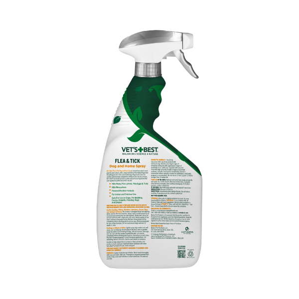 Dog Flea & Tick Home Spray - Peppermint Scented | Vet's Best